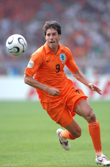 Netherlands Ruud Van Nistelrooy Action During Editorial Stock Photo ...