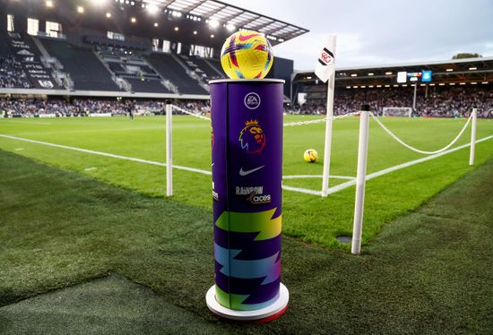 Rainbow Laces Ball Plinth Editorial Stock Photo - Stock Image ...