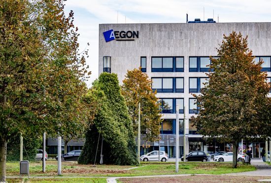 Aegons Headquarters Aegon Sells Dutch Subsidiary Editorial Stock Photo ...