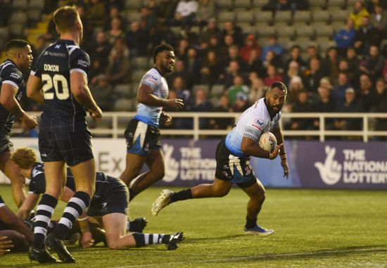 Henry Raiwalui Fiji Scores Fourth Try Editorial Stock Photo - Stock ...