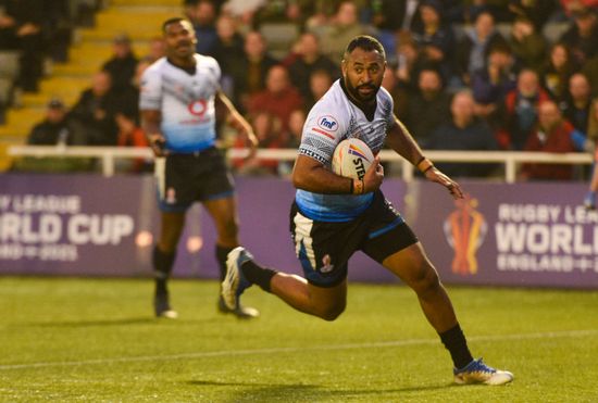 Henry Raiwalui Fiji Scores Fourth Try Editorial Stock Photo - Stock ...