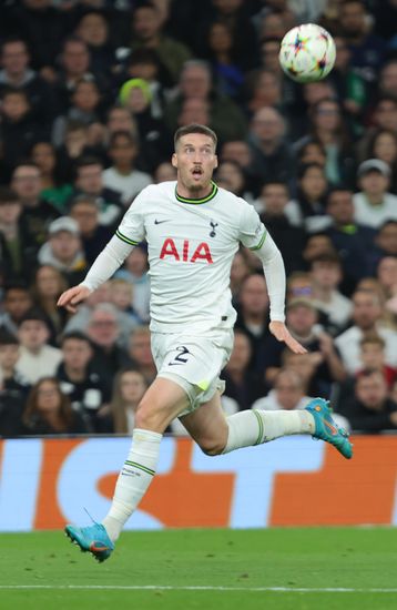 Tottenham Hotspurs Matt Doherty During Uefa Editorial Stock Photo ...