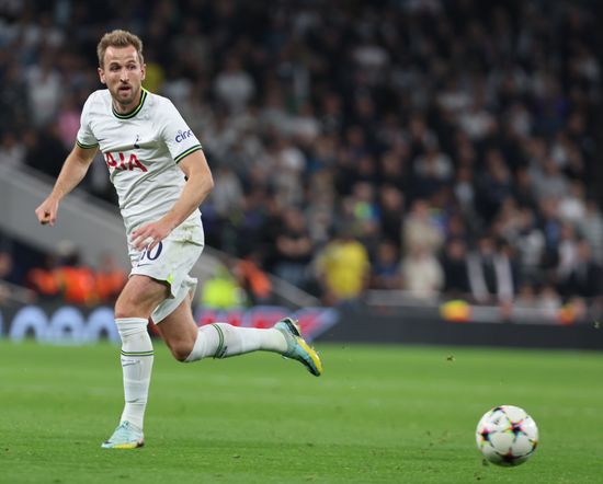 Tottenham Hotspurs Harry Kane During Uefa Editorial Stock Photo - Stock ...