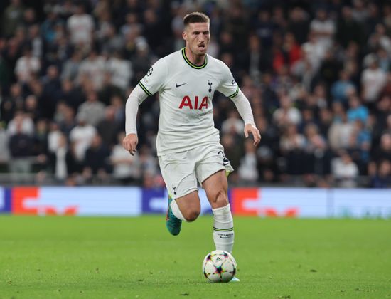 Tottenham Hotspurs Matt Doherty During Uefa Editorial Stock Photo ...