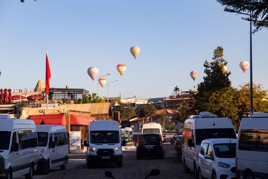 View Over City Goreme Hot Air Editorial Stock Photo - Stock Image ...