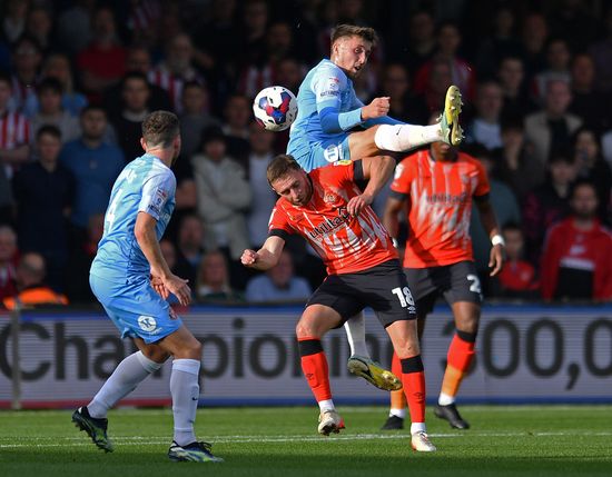Jordan Clark Luton Town Action Dan Editorial Stock Photo - Stock Image ...