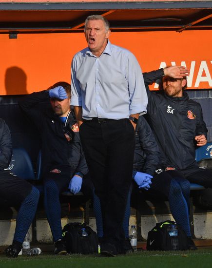 Tony Mowbray Manager Sunderland Editorial Stock Photo - Stock Image ...