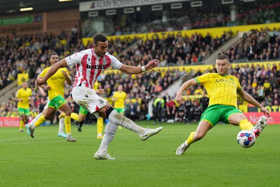 Jacob Brown Stoke City 9 Shoots Editorial Stock Photo - Stock Image ...