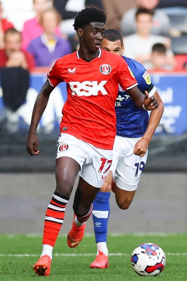 Jesuran Raksakyi Charlton Athletic Chased By Editorial Stock Photo ...