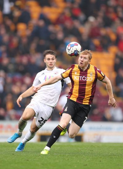 Nicholas Tsaroulla Crawley Town Chases Brad Editorial Stock Photo ...