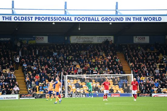 One Call Stadium Home Groundstadium Mansfield Editorial Stock Photo ...