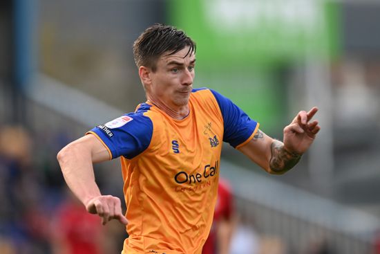 Oliver Hawkins Mansfield Town Editorial Stock Photo - Stock Image ...