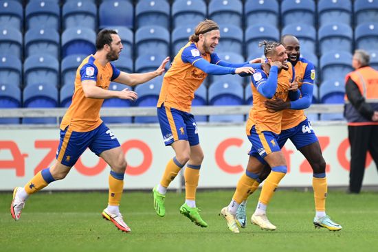 Kellan Gordon Mansfield Town 2nd Left Editorial Stock Photo - Stock ...