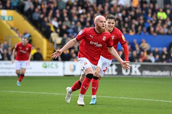 Jonathan Williams Swindon Town Celebrates Scoring Editorial Stock Photo ...