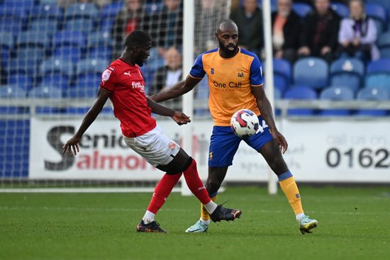 Hiram Boateng Mansfield Town Right Sent Editorial Stock Photo - Stock ...