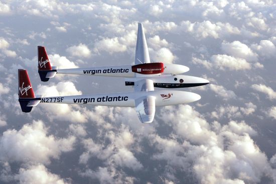 Steve Fossett Virgin Atlantic Globalflyer Ii Editorial Stock Photo ...