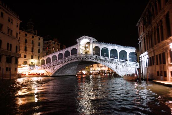 Picture Realto Bridge Venice Italy On Editorial Stock Photo - Stock ...
