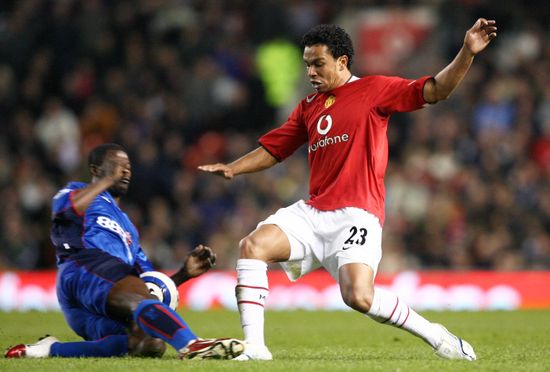 Manchester Uniteds Kieran Richardson During Fa Editorial Stock Photo ...