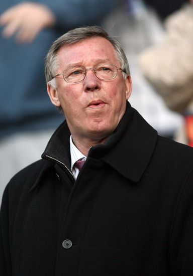 Manchester Uniteds Manager Sir Alex Ferguson Editorial Stock Photo ...