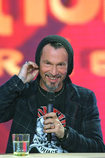 French Singer Florent Pagny During Taping Editorial Stock Photo - Stock ...