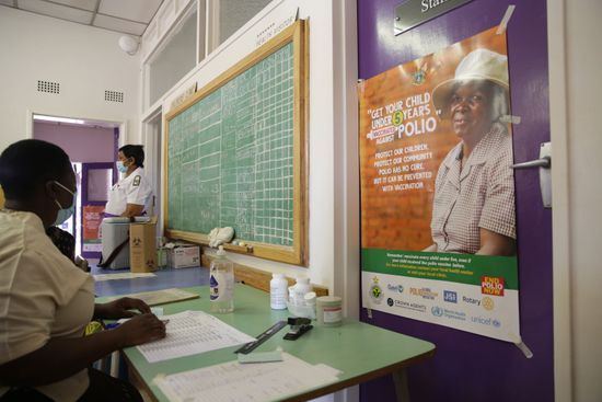 Nurse Waits Vaccinate Children Borrowdale Clinic Editorial Stock Photo ...