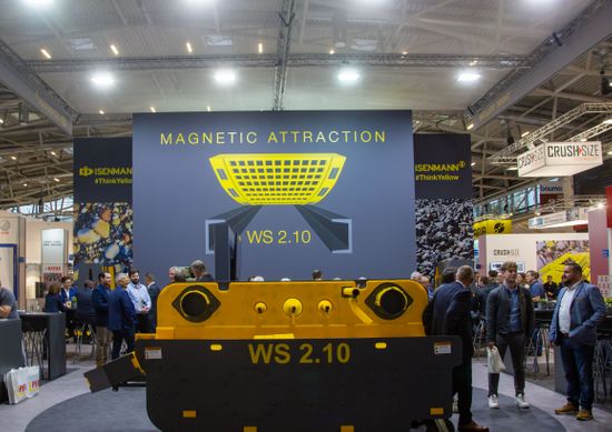Isenmann Magnetic Attraction Ws 210 Bauma Editorial Stock Photo - Stock ...