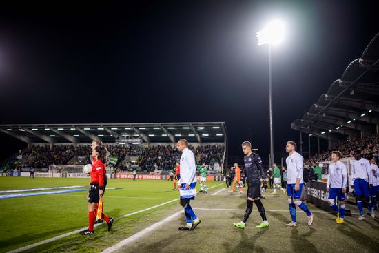 Gents Players Pictured Start Soccer Match Editorial Stock Photo - Stock ...
