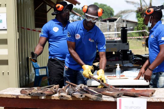 Members National Technical Destruction Team Destroy Editorial Stock ...