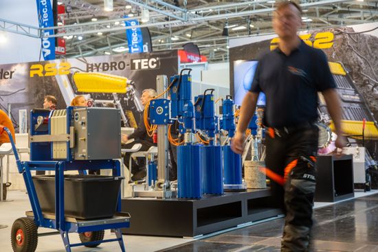 Craftsman Next Contruction Machinery Bauma Worlds Editorial Stock Photo ...
