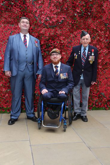 Rbl Ambassadors Clive Jones Blind Army Editorial Stock Photo - Stock ...