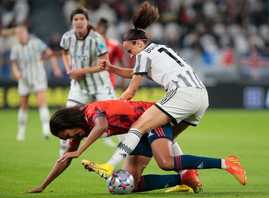 Barbara Bonansea Juventus Women Wendie Renard Editorial Stock Photo ...