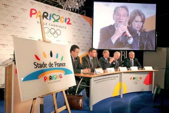 Paris 2012 Olympics Bid Committee Members Editorial Stock Photo - Stock ...