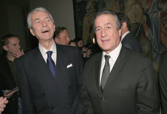 Exclusive French Tv Journalists Charles Villeneuve Editorial Stock ...