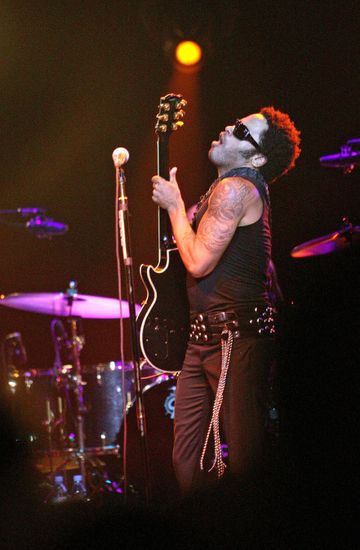 Us Singer Lenny Kravitz Performs Live Editorial Stock Photo - Stock ...