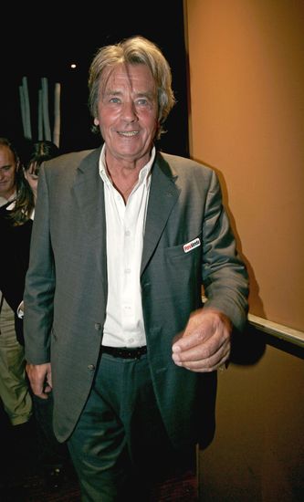 French Actor Alain Delon Godfather French - Foto de stock de contenido ...