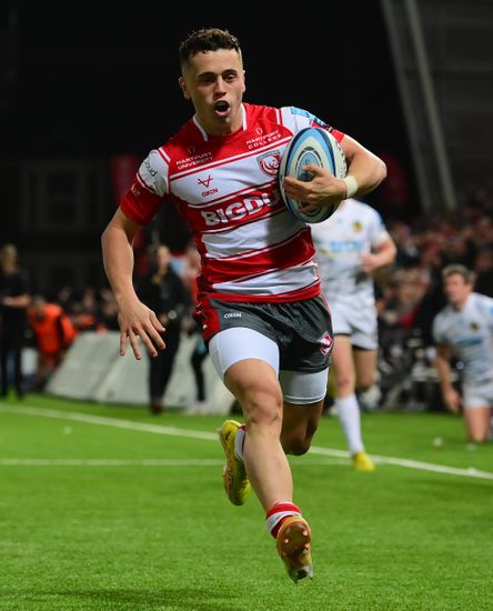 Try Celebrations Charlie Chapman Gloucester Rugby Editorial Stock Photo ...