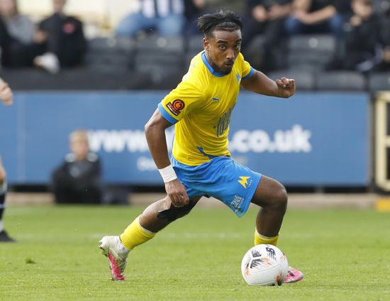 Torquay United Player Dillon De Silva Editorial Stock Photo - Stock ...