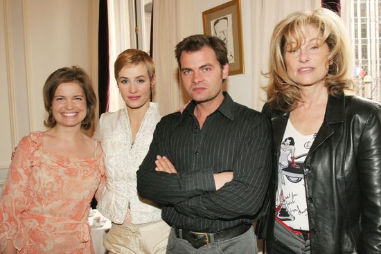 Lr French Actress Sarah Biasini Daughter Editorial Stock Photo - Stock ...