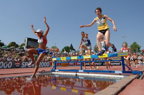 French Athlete Yamina Bouchaouante 4 Performe Editorial Stock Photo ...