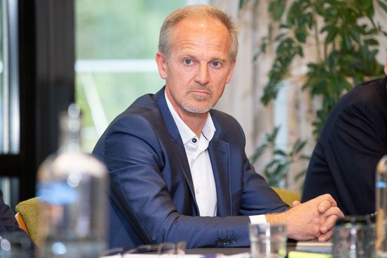 Lantis General Director Luc Hellemans Pictured Editorial Stock Photo ...