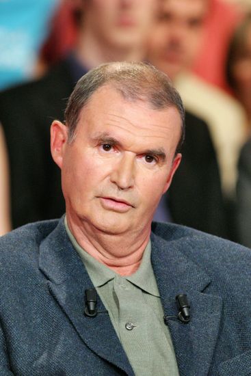French Writer Claude Lucas During Taping Editorial Stock Photo - Stock ...