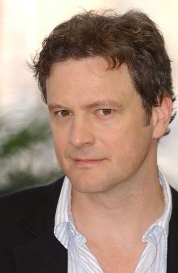 British Actor Colin Firth Poses During Editorial Stock Photo - Stock ...