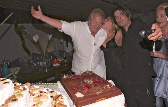 Italian Jet Setter Massimo Gargia Poses Editorial Stock Photo - Stock ...