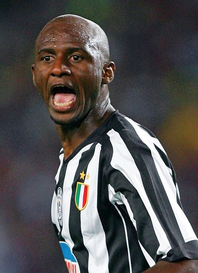 Juventus Patrick Vieira During Friendly Soccer Editorial Stock Photo ...