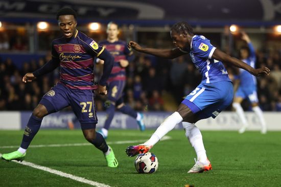 Birmingham Citys Emmanuel Longelo During Efl Editorial Stock Photo ...