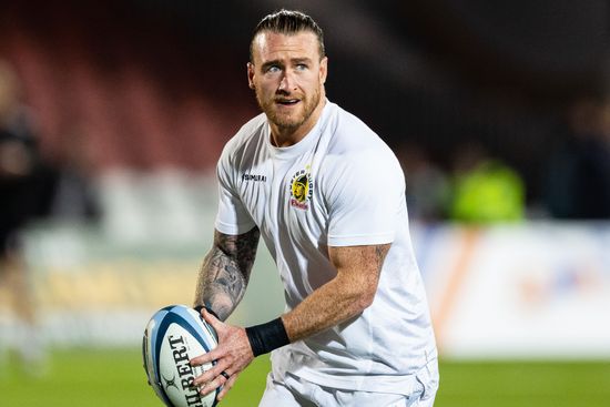 Stuart Hogg Exeter Chiefs During Pre Editorial Stock Photo - Stock ...
