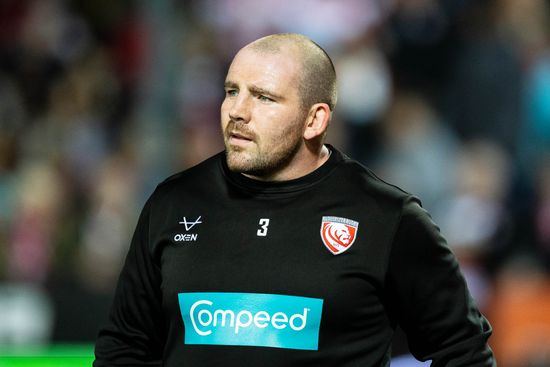 Fraser Balmain Gloucester Rugby During Pre Editorial Stock Photo ...