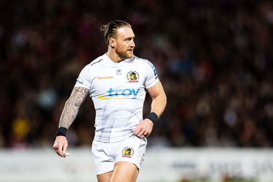 Stuart Hogg Exeter Chiefs During Gallagher Editorial Stock Photo ...