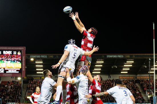 Kirill Gotovtsev Gloucester Rugby Claims Lineout Editorial Stock Photo ...
