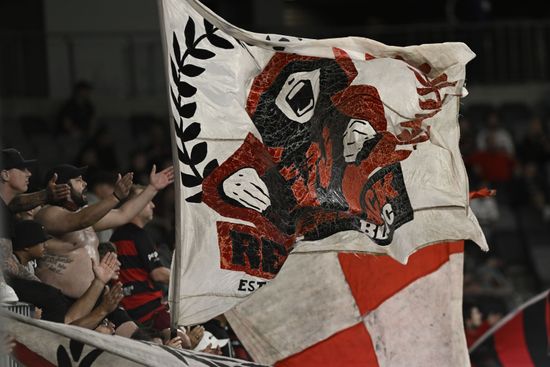 Wanderers Banner Waved During Game 28th Editorial Stock Photo - Stock ...